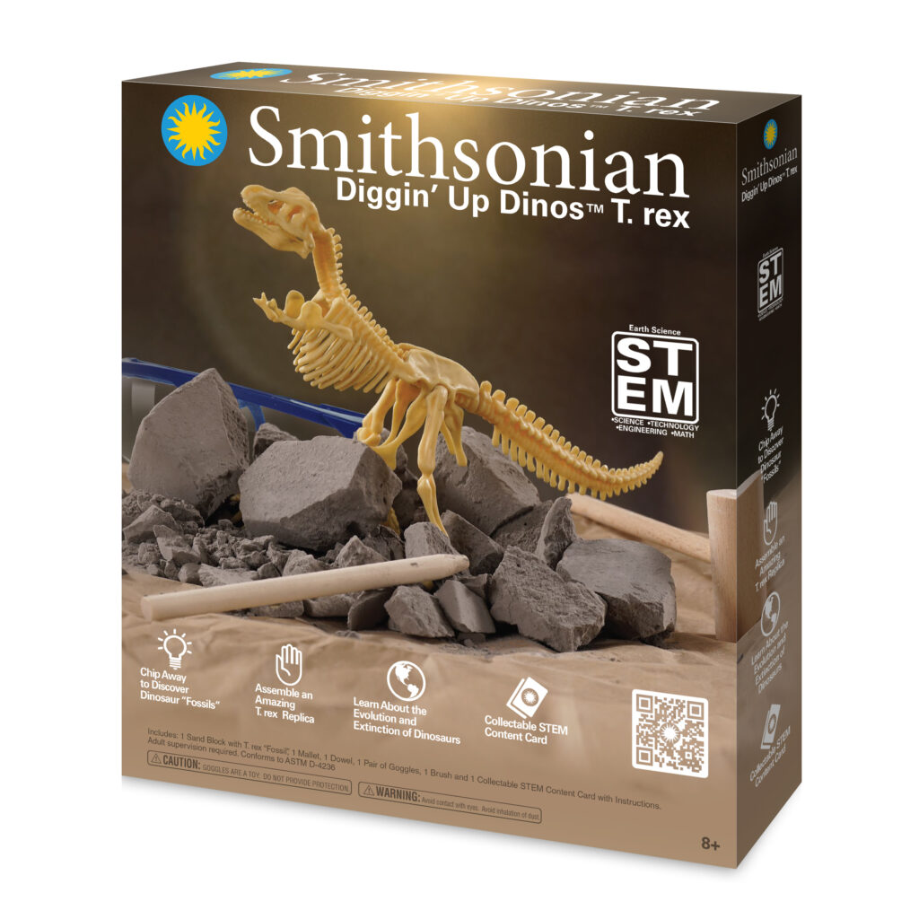 Smithsonian Diggin' Up Dinosaurs T-Rex - Toys for Tots Virtual Toy Box